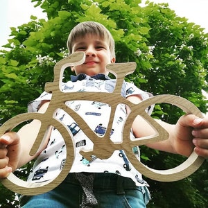 Wooden Bike, Bicycle-shaped Decoration, Wooden Bicycle, Gift for ...