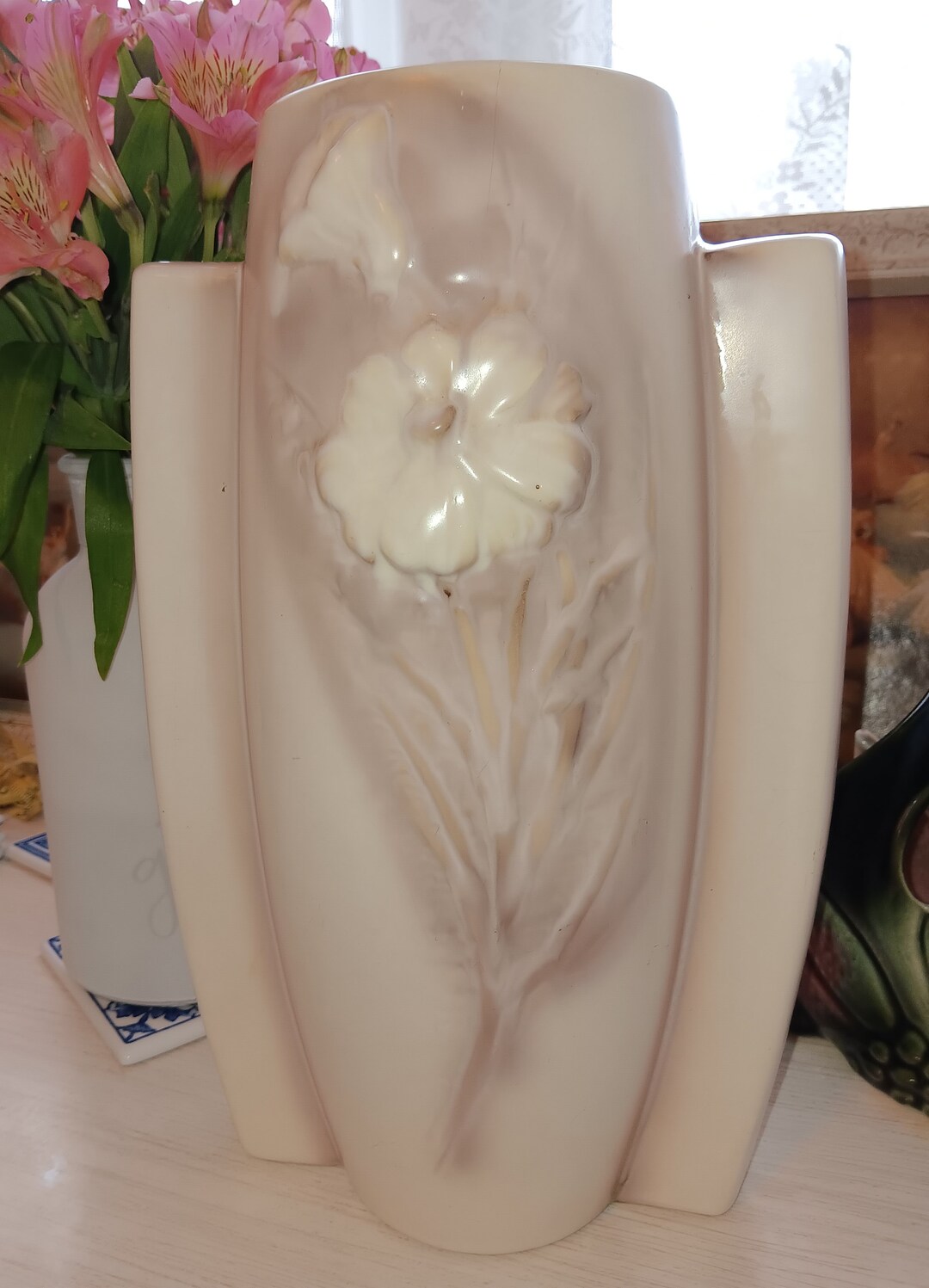 Vintage Rumrill Pottery L-10 Ashes of Roses - Etsy