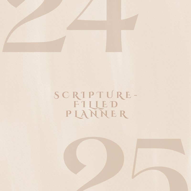 Christian Planners for 2025 - Etsy