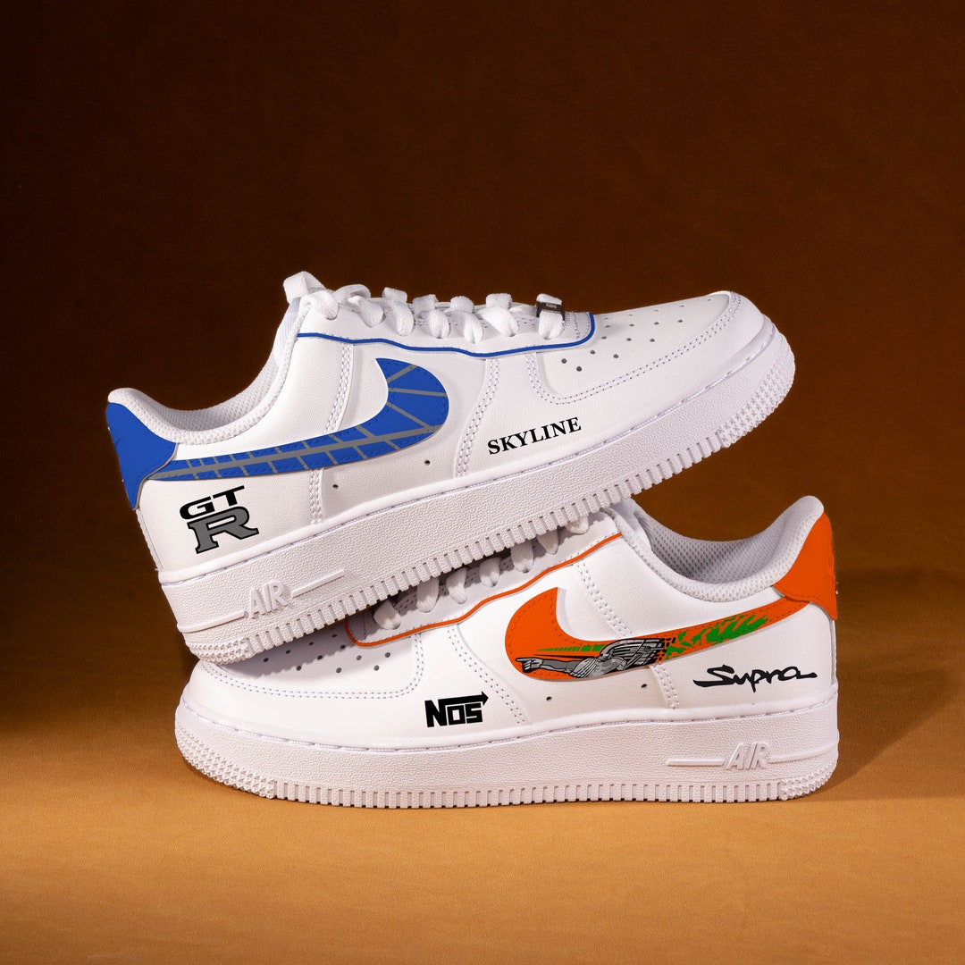 Custom the Fast and the Furious Nike Air Force 1 Shoes, Handpainted ...