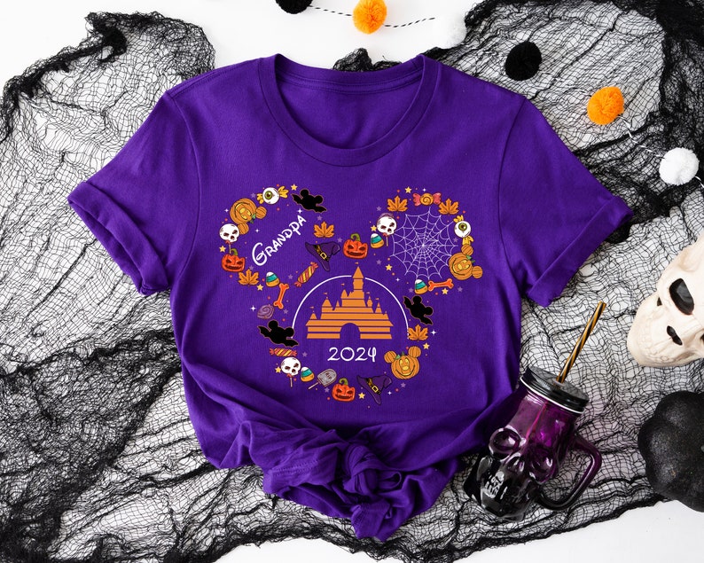 Disney Halloween 2026 Family Trip Shirts, Not so Scary Matching Tees ...