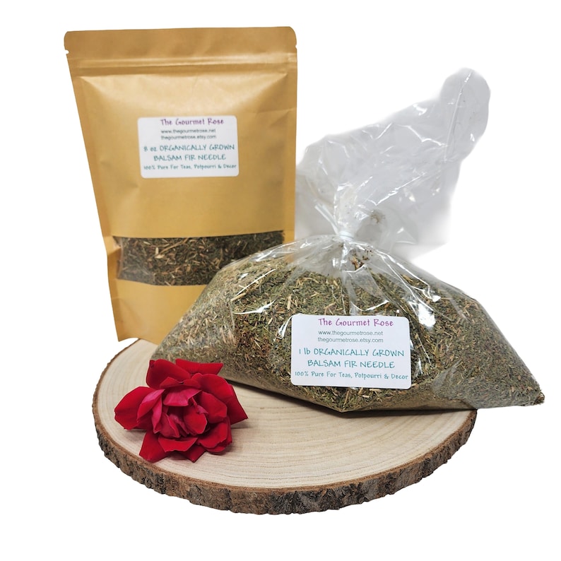1 Lb 2 Lb ORGANIC BALSAM FIR Needle Dried Cut Tea Natural Home ...