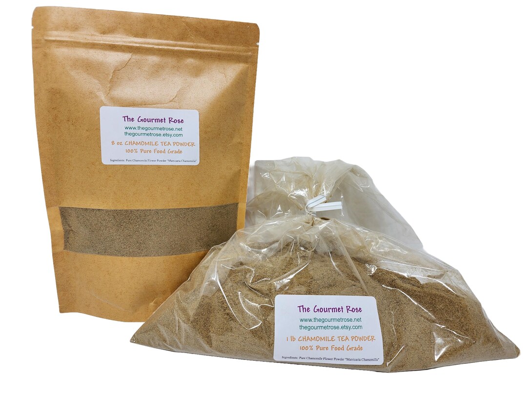 1 Lb CHAMOMILE FLOWER POWDER Tea Loose Dried Dry Herbal German Egyptian ...