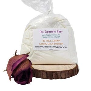 1 Lb GOAT'S MILK With CREAM Powder Dried Goats Dehydrated Dry Whole ...