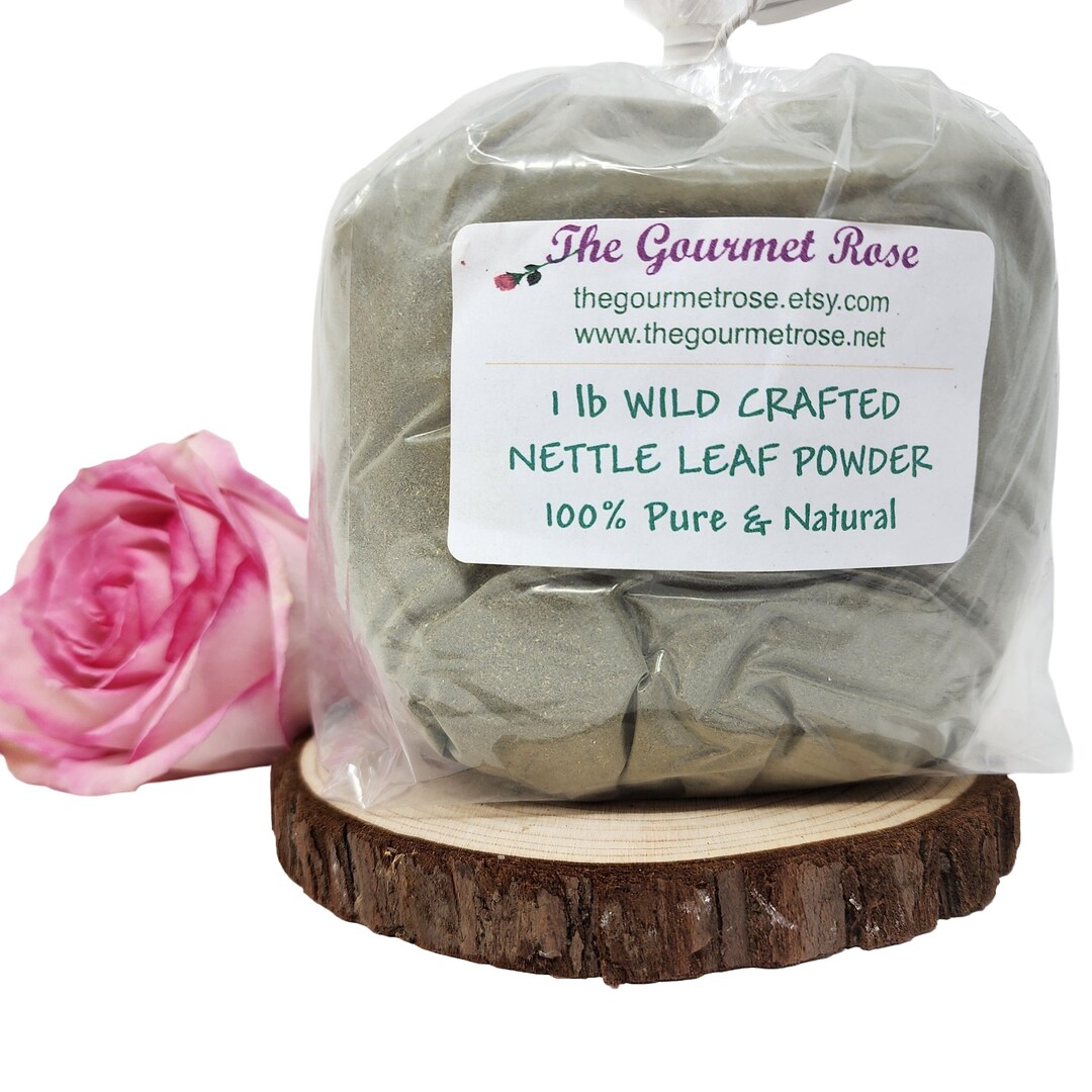 1 Lb ORGANIC NETTLE LEAF Powder Tea Dried Dry Stinging Wild Crafted ...