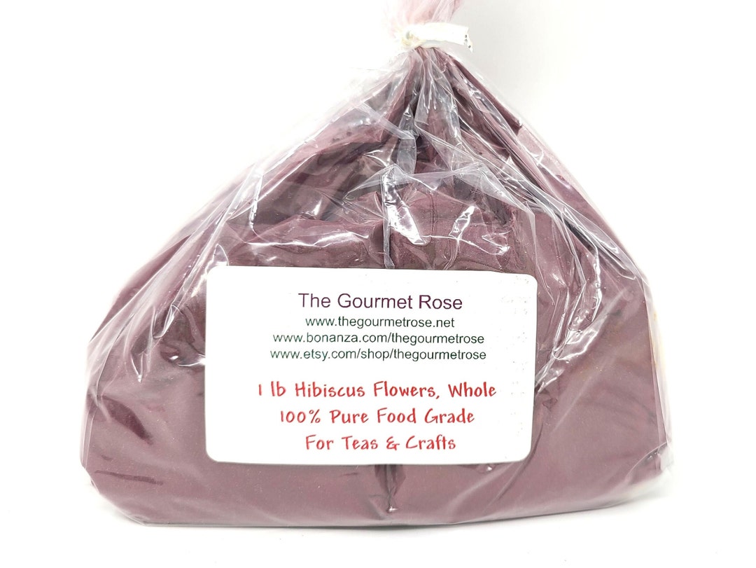1 Lb HIBISCUS POWDER FLOWER Tea Dried Flowers Encapsulation Herbal ...