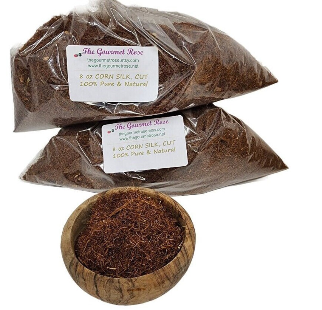 1 Lb CORNSILK CERTIFIED KOSHER Tea Corn Silk Husk Zea Mays Cut Sifted Dried Dry Food Grade ...