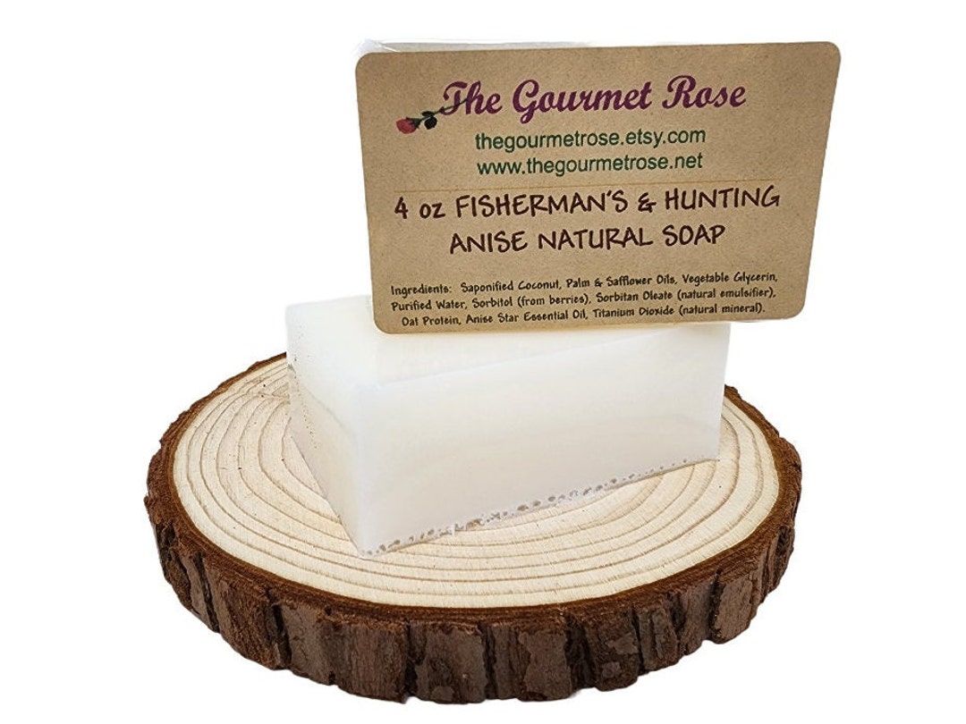 4 Oz ANISE HUNTING FISHERMAN'S Soap Hunter Fishing 100% All Natural ...