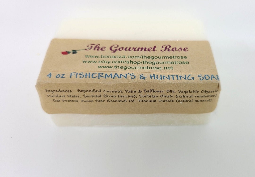 4 Oz ANISE HUNTING FISHERMANS Soap Hunter Fishing 100% All Natural ...