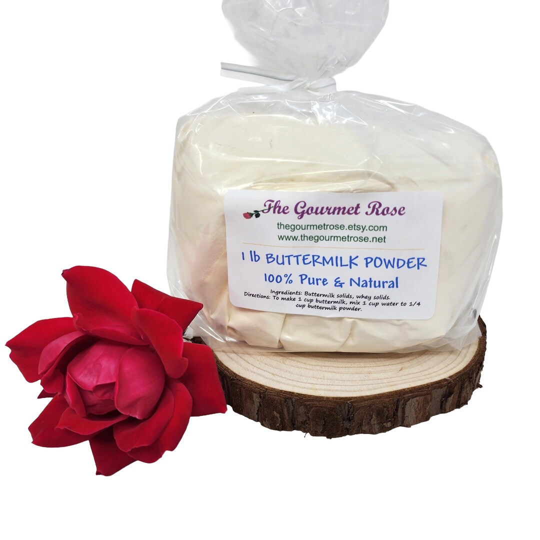 1 Lb WHOLE BUTTERMILK POWDER Dried Dehydrated Full Cream Butter Milk ...