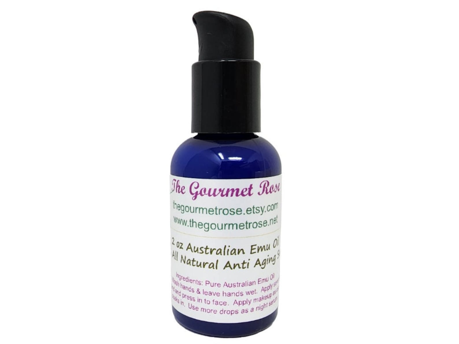 2 Oz AUSTRALIAN EMU OIL Moisturizer Pure All Natural Skin Treatment ...