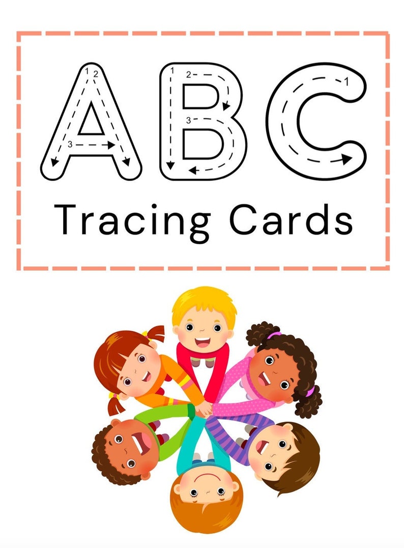Kids ABC Tracing- Learn to Write - Etsy