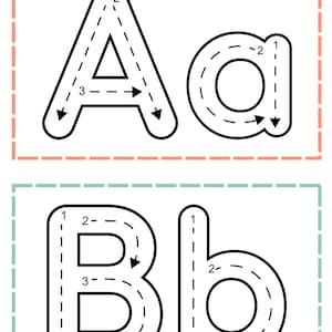 Kids ABC Tracing- Learn to Write - Etsy