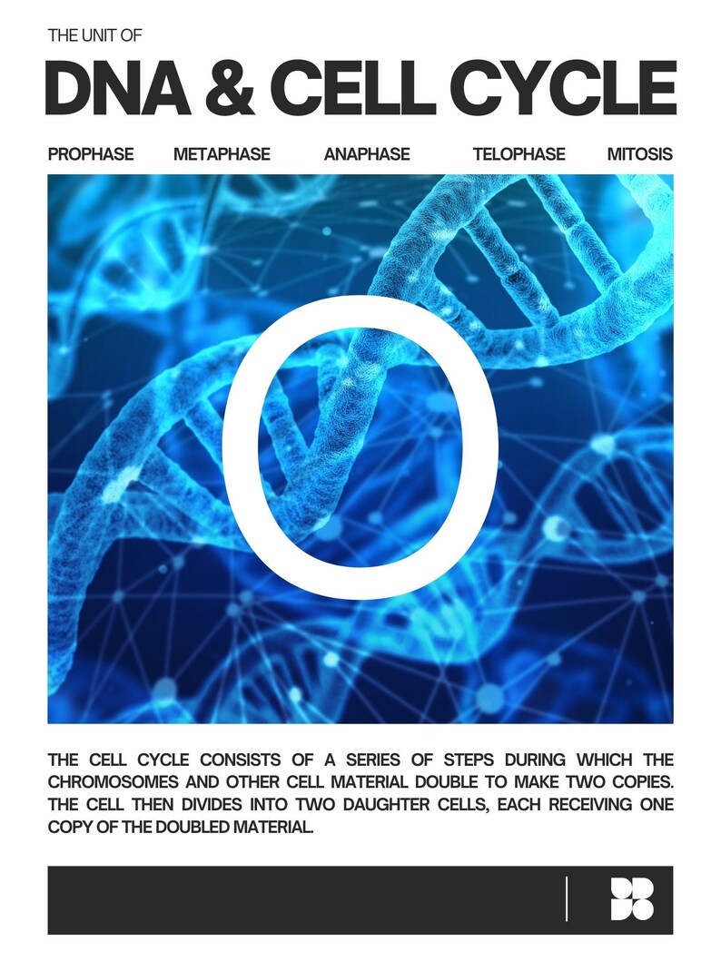 Blue Biology Classroom Posters: Science Vocabulary Set (digital ...