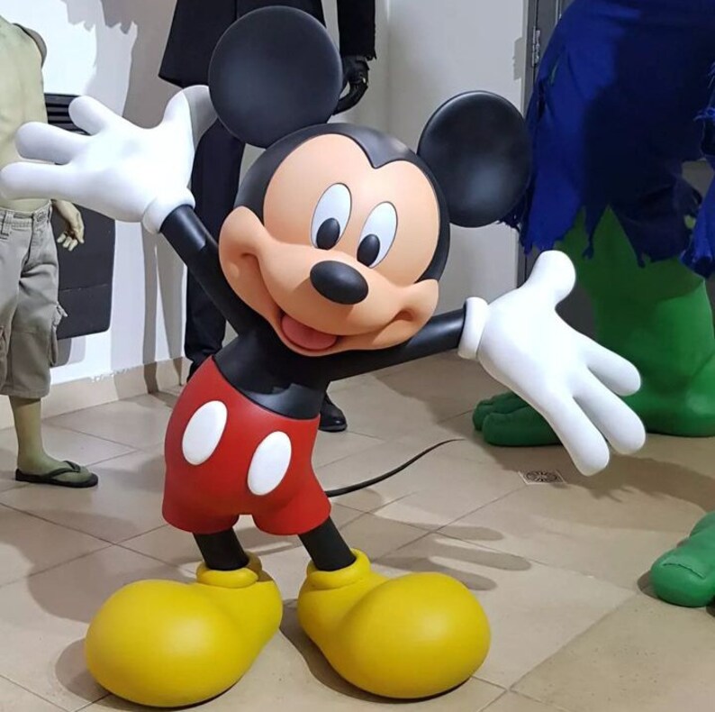 Mickey Mouse 1 metro de altura - Etsy México