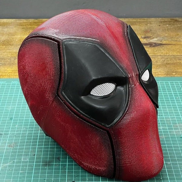 Deadpool Mask - Etsy