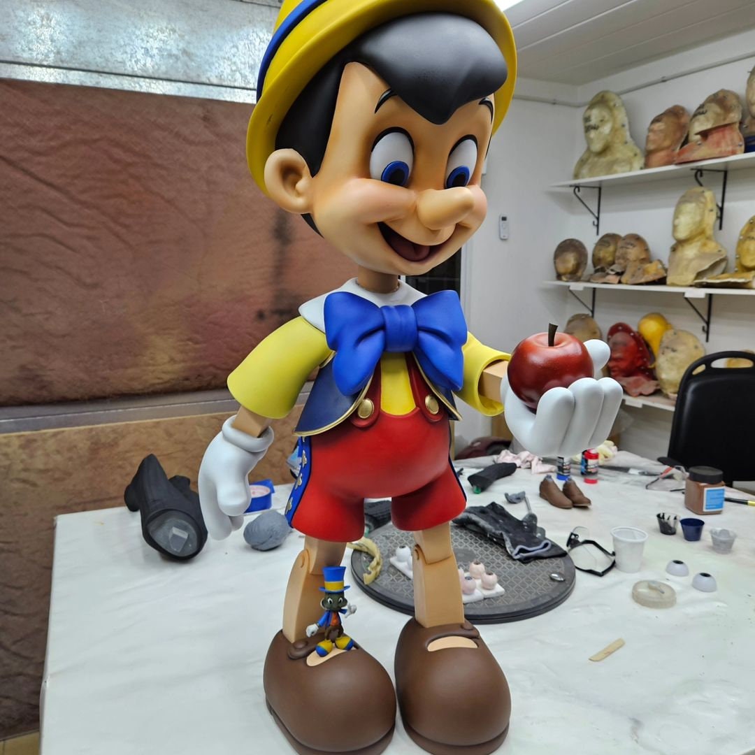 Pinocchio Disney Deluxe Figure - Etsy