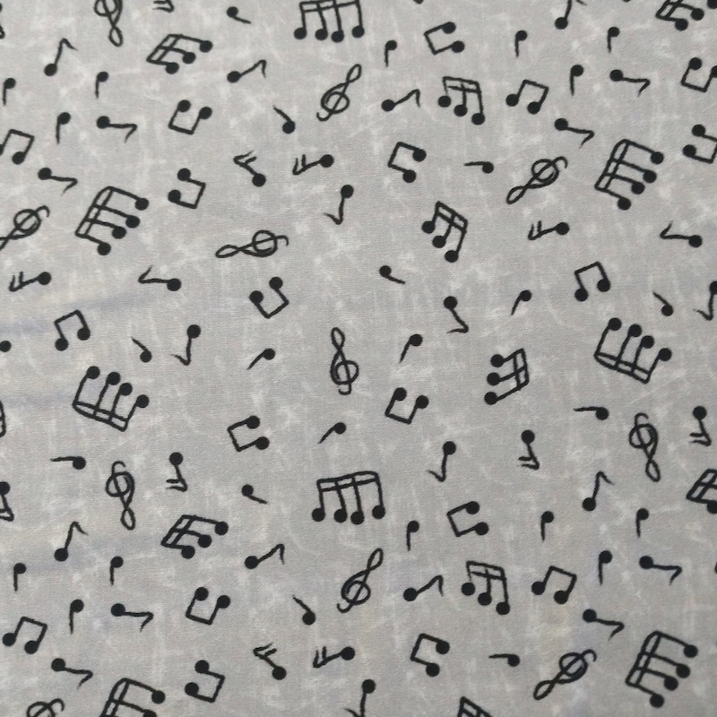 Music Note Fabric - Etsy