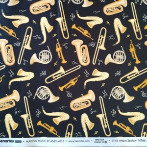 Music-musical Instruments, Horns, Trumpet, Sax, Trombone Tossed on a ...