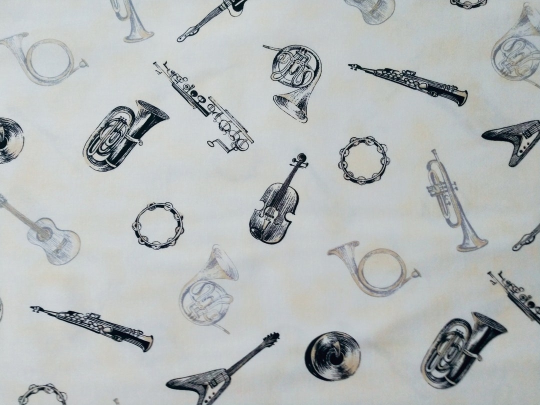 Music Musical Instruments (electric Guitar, Saxophone, Violin, Tuba ...