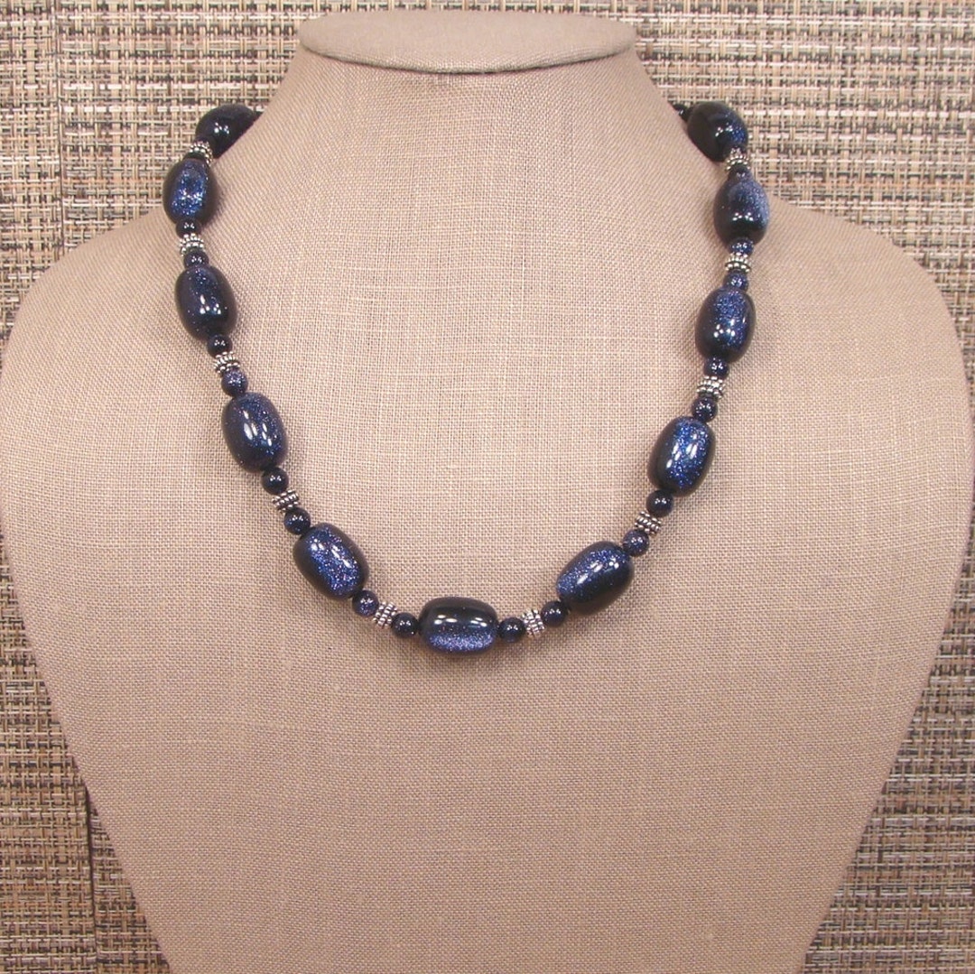 Bree - Sparkling Blue Sun Sitara Gold Stone and Bali Sterling Silver ...