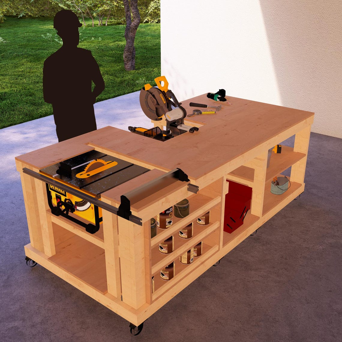 Woodworking Bench Plans Comprehensive DIY Blueprint for an Expertly ...