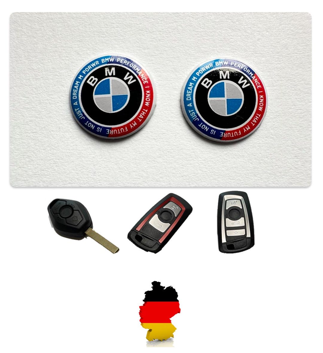 2x BMW Key Logo Emblem 11 Mm Epoxy Self-adhesive Key Sticker - Etsy