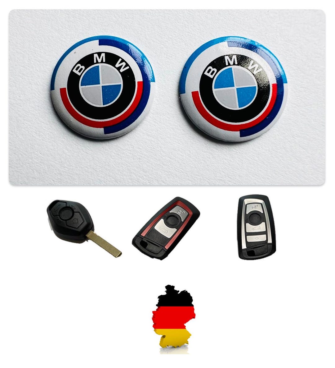2x BMW Key Logo Emblem 11 Mm Epoxy Self-adhesive Key Sticker - Etsy