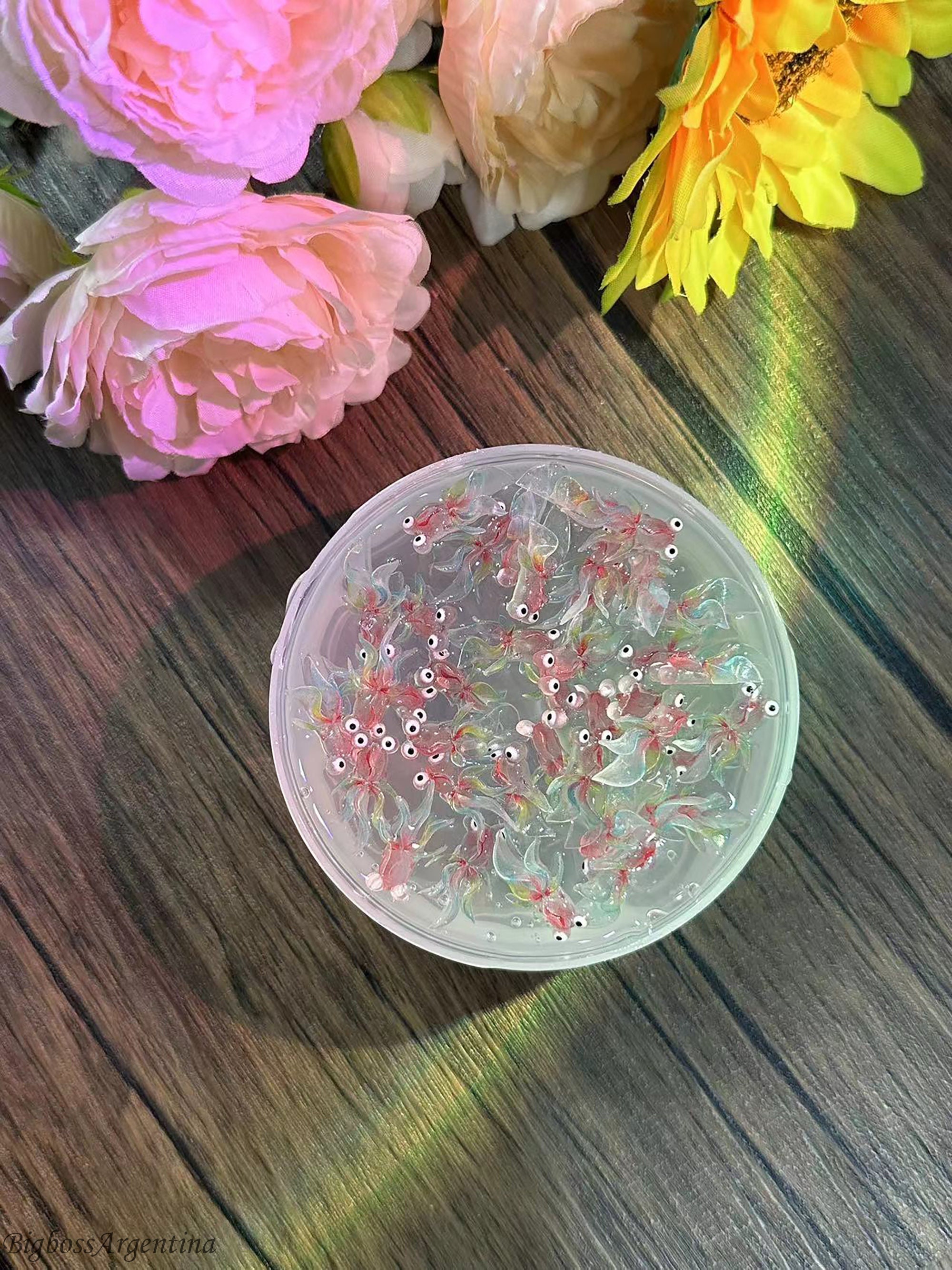 Goldfish Slime,transparent Slime,stuffing Slime,stress Relief Slime ...