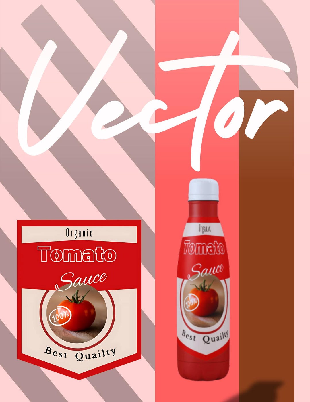 8 PDF Editable Tomato Food Label, Canning or Bottle Label Template for ...