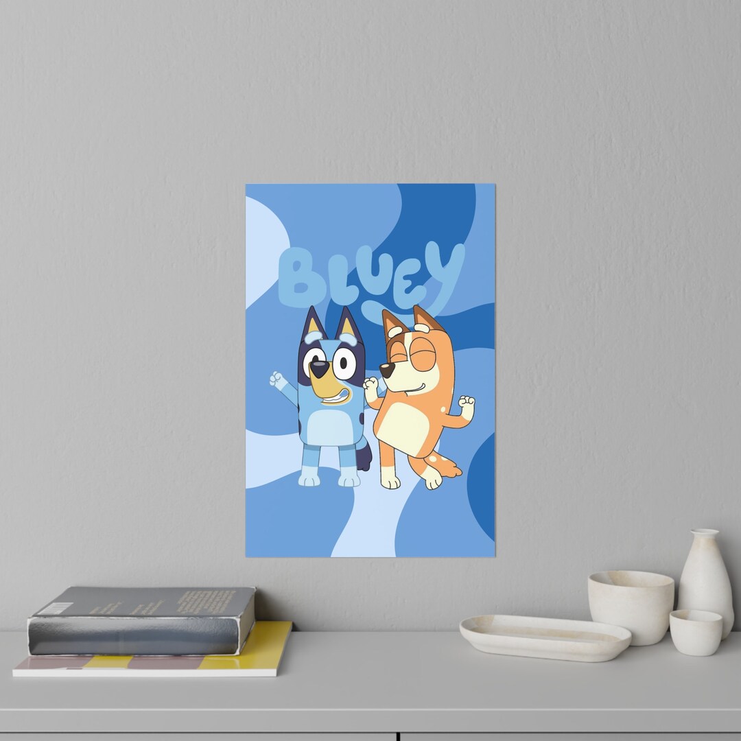 Bluey Wall Decal Perfect for Kids Room - Etsy