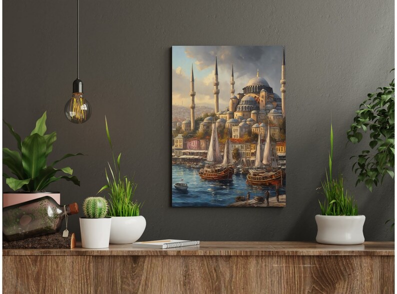 Istanbul Portrait Digital Art Print Wall Art AI Generated AI Art ...