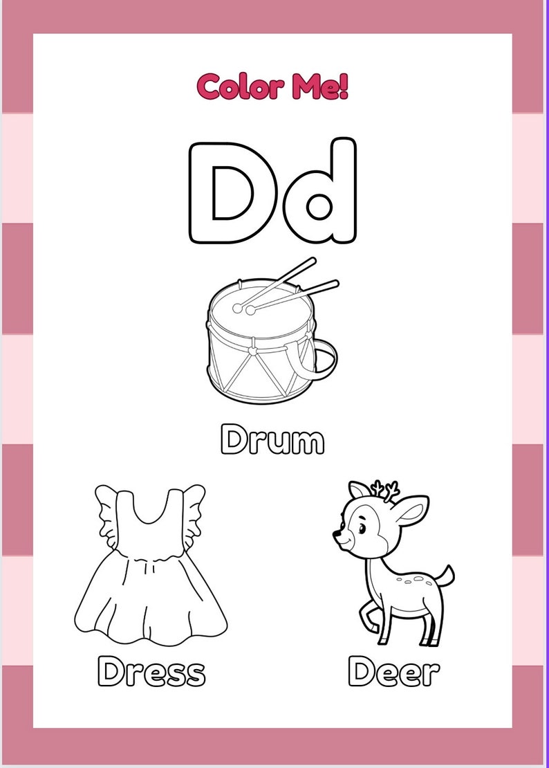 Coloring Book for Kids - Etsy