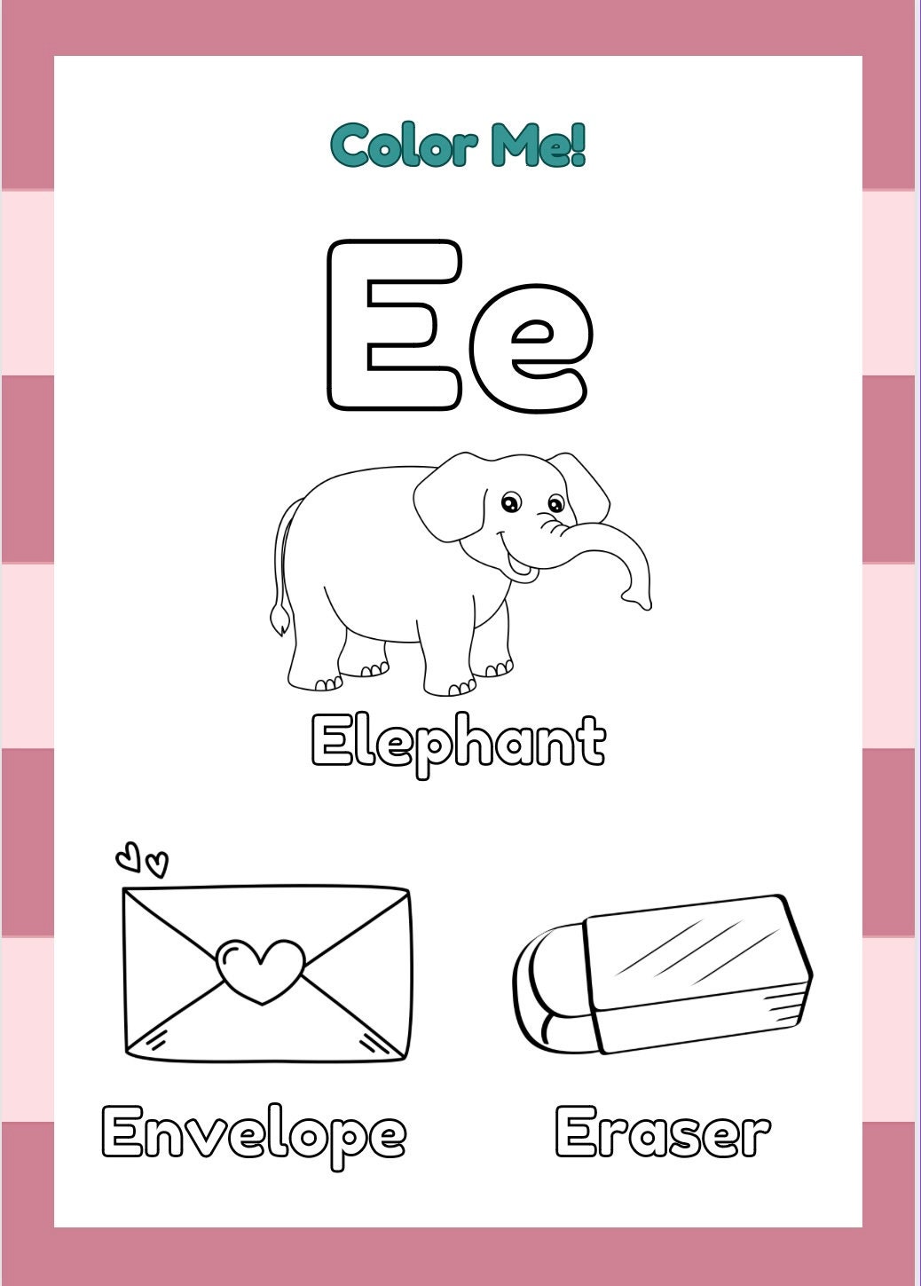 Coloring Book for Kids - Etsy