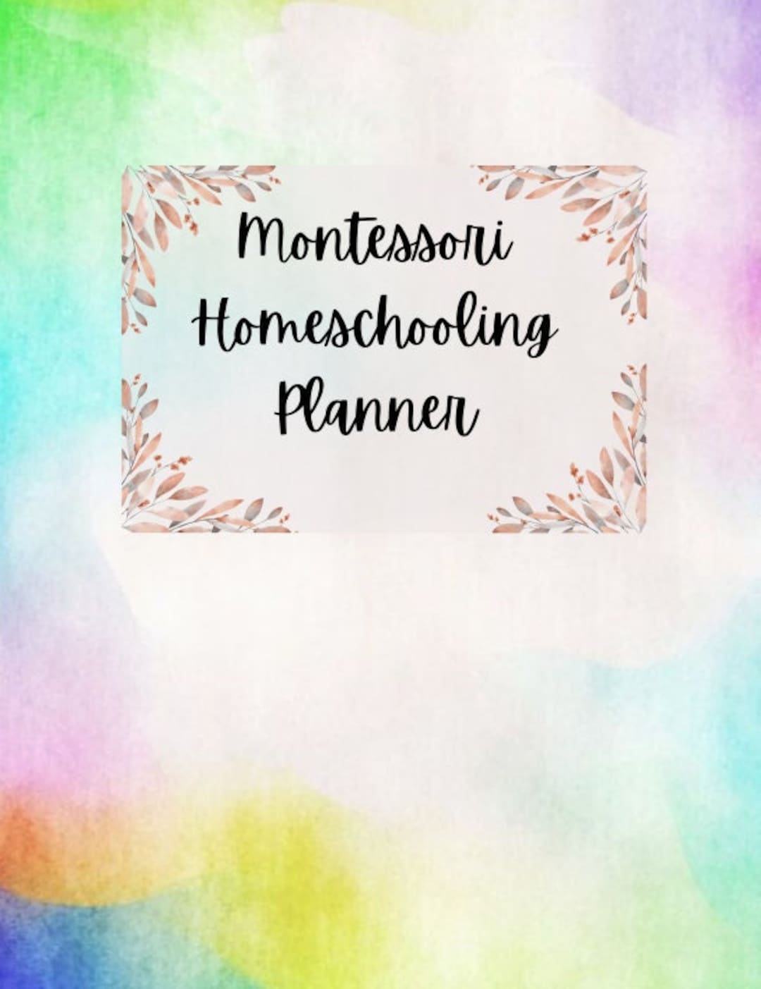 Montessori Homeschool Planner - Etsy