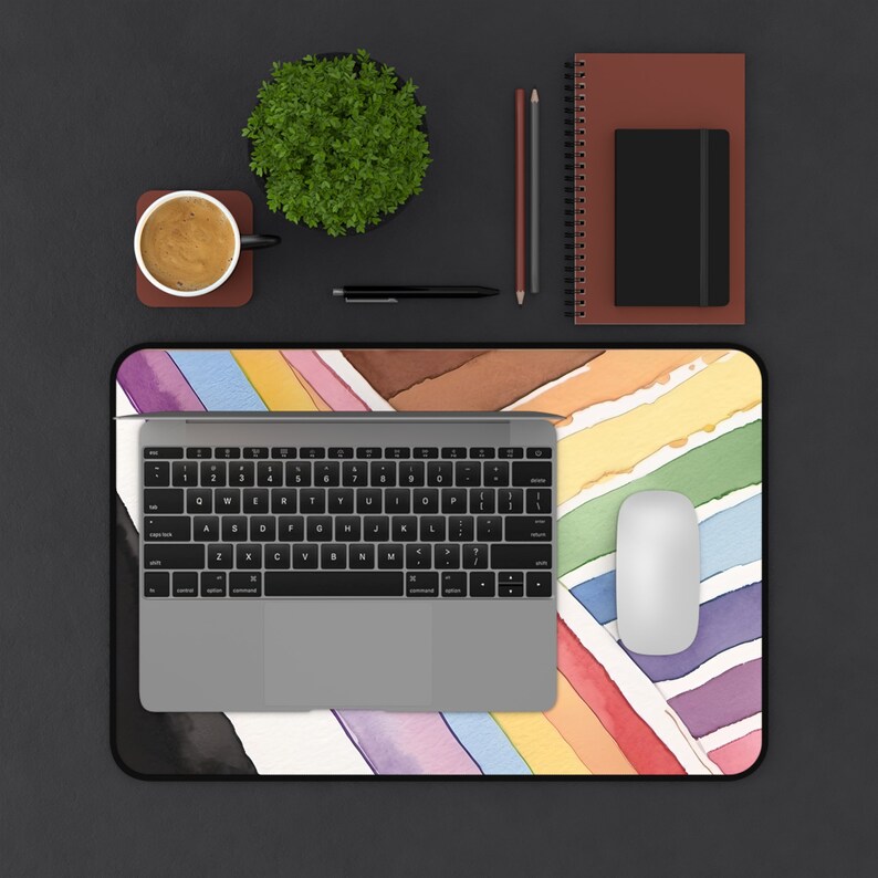 Watercolor Progress Pride Flag With Black Brown and Transgender Stripes ...