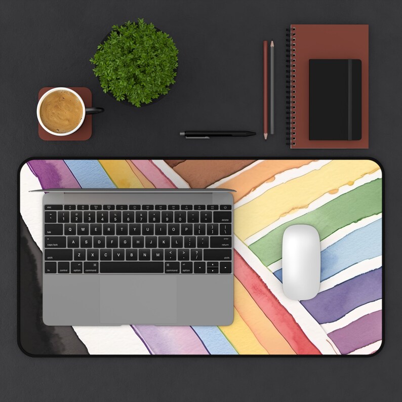 Watercolor Progress Pride Flag With Black Brown and Transgender Stripes ...