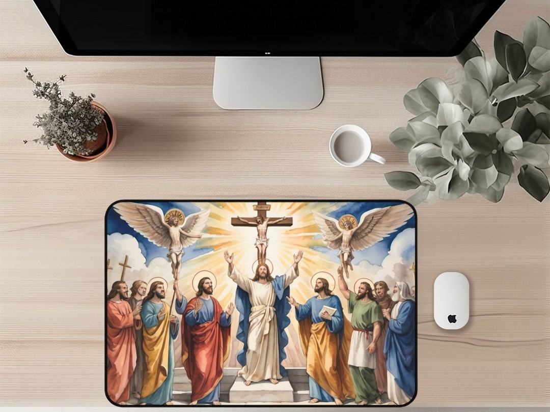Christian Desk Mat Christian Desk Pad Cute Desk Mat Cute Decor Desk ...