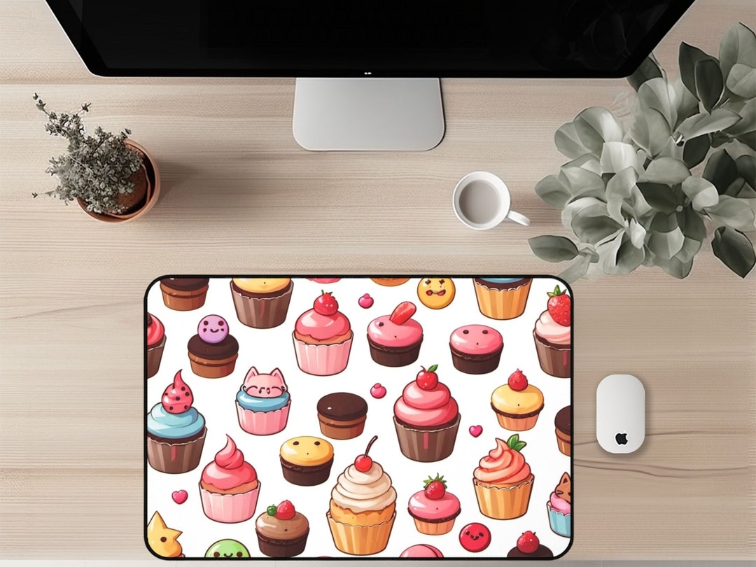 Kawaii Desk Mat Kawaii Food Desk Pad Cute Desk Mat Cute Decor Desk ...