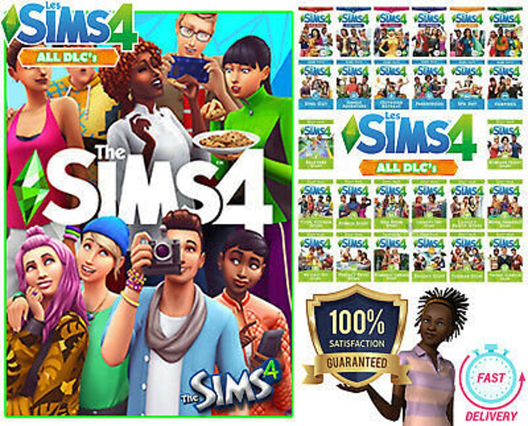 The Sims 4 Complete Collection All DLC Expansions 72 PC Windows - Etsy ...