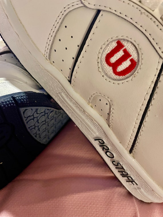 Wilson Pro Staff Classic Mens Tennis Shoes 1987. sz 9… - Gem