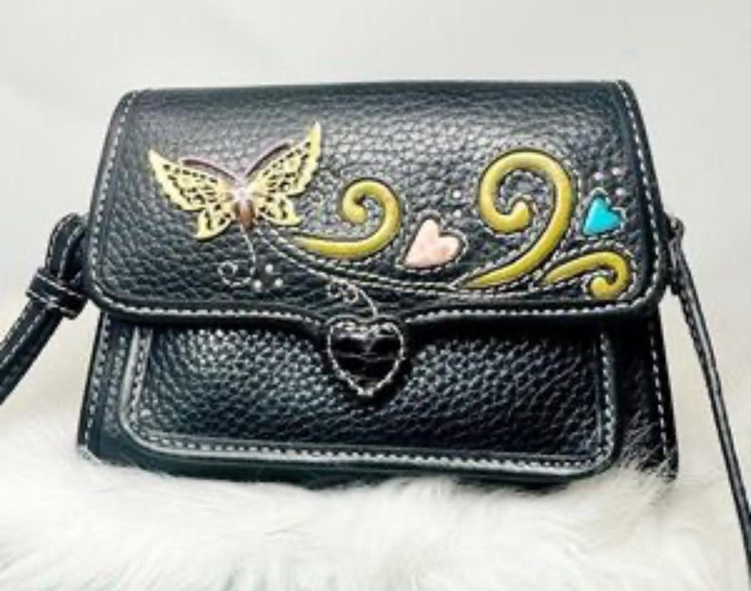 Authentic BRIGHTON Collection 'flutter Fantasy' Mini Purse /wallet ...