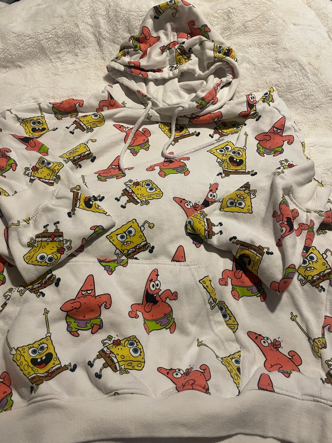 Nickelodeon Mens/womens Size XL Sweatshirt Hoodie Spongebob Squarepants ...