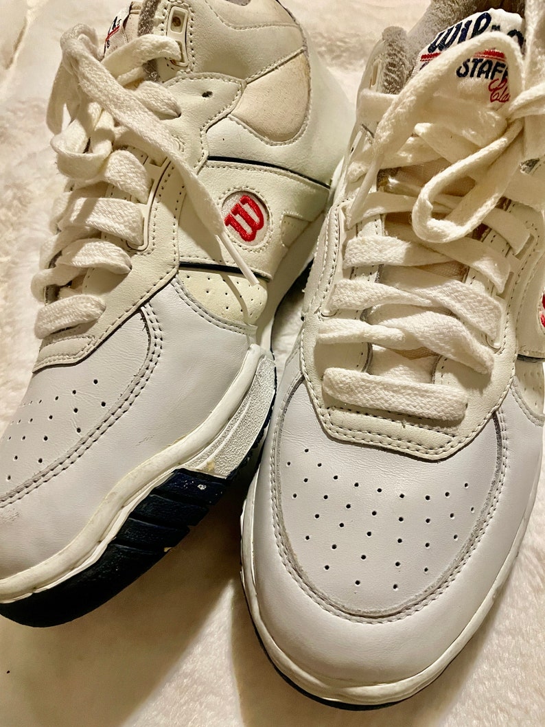 Wilson Pro Staff Classic Mens Tennis Shoes 1987. Sz 9.5 - Etsy