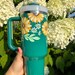 Stanley Hand Painted Tumbler 40oz - Monarch and Sunflowers - Etsy
