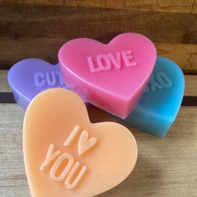 Heart Soaps - Etsy