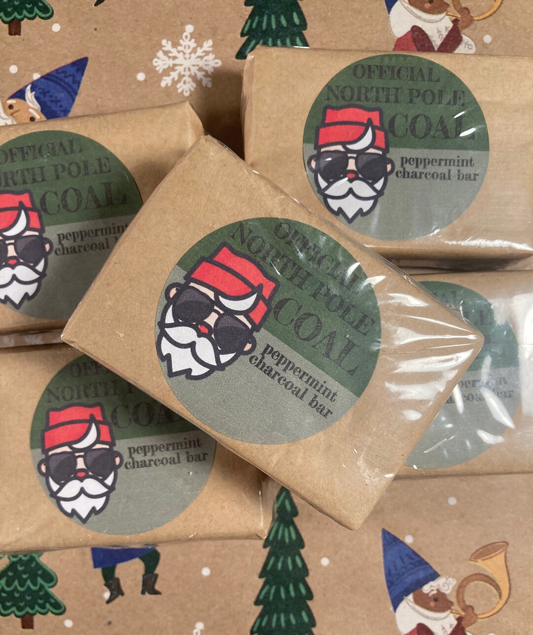 Christmas Coal Cool Santa Official North Pole Coal Stocking Stuffer ...