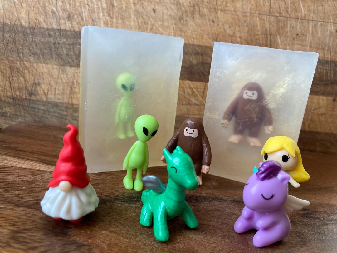 Toy Embedded Glycerin Soap Bar: Mythical Creature - Etsy