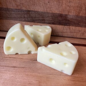 Cheese Shaped Glycerine Hand Soap: Fun Stocking Stuffer, Gag Gift ...