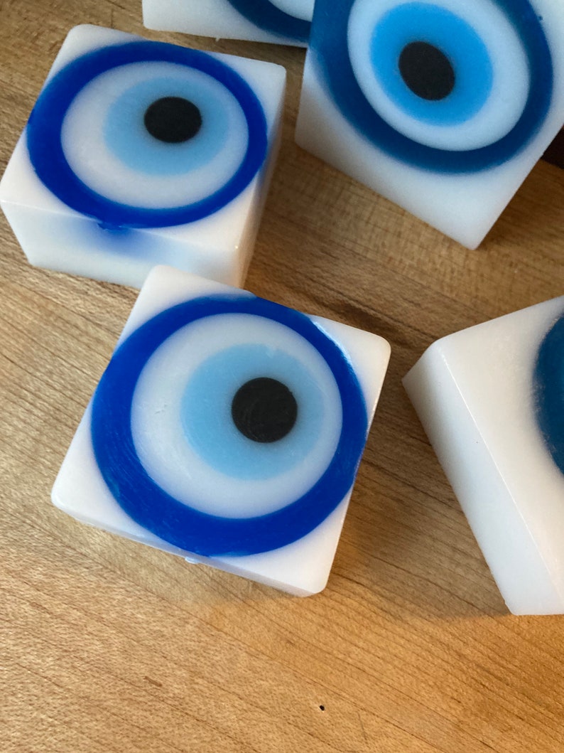 Evil Eye All Seeing Eye Lemon Cream Glycerine Soap Bar - Etsy